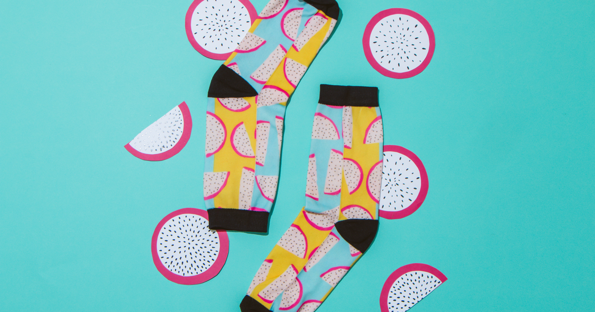 Meias Estampadas - Estampas criativas - Colab55
