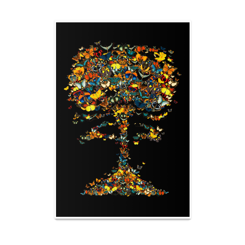 Poster Atomic Butterfly de Tobias Fonseca - Colab55