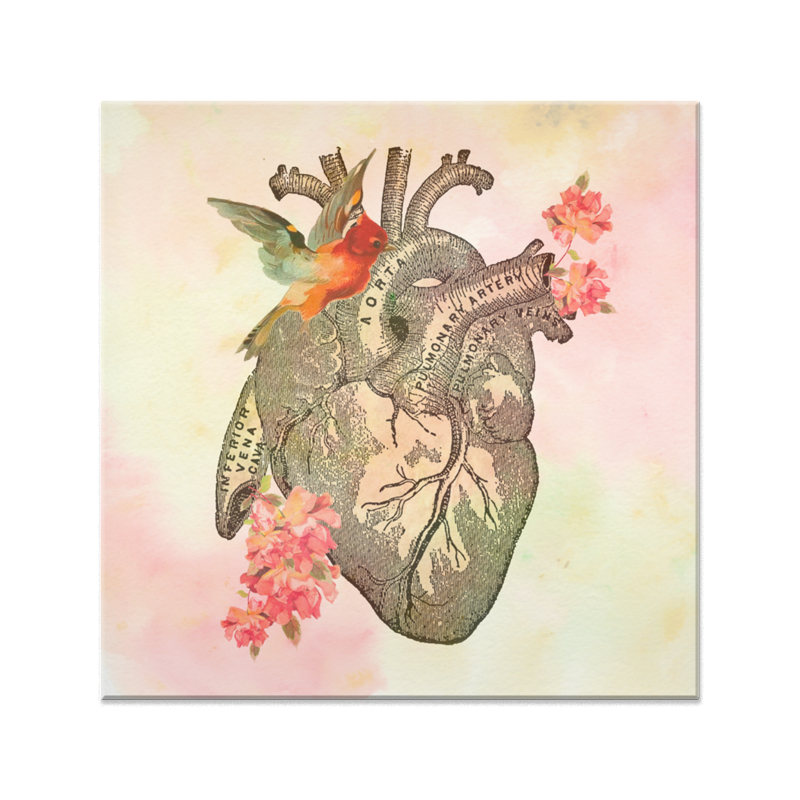 Azulejo Heart de Sarah Stehling Montenegro - Colab55
