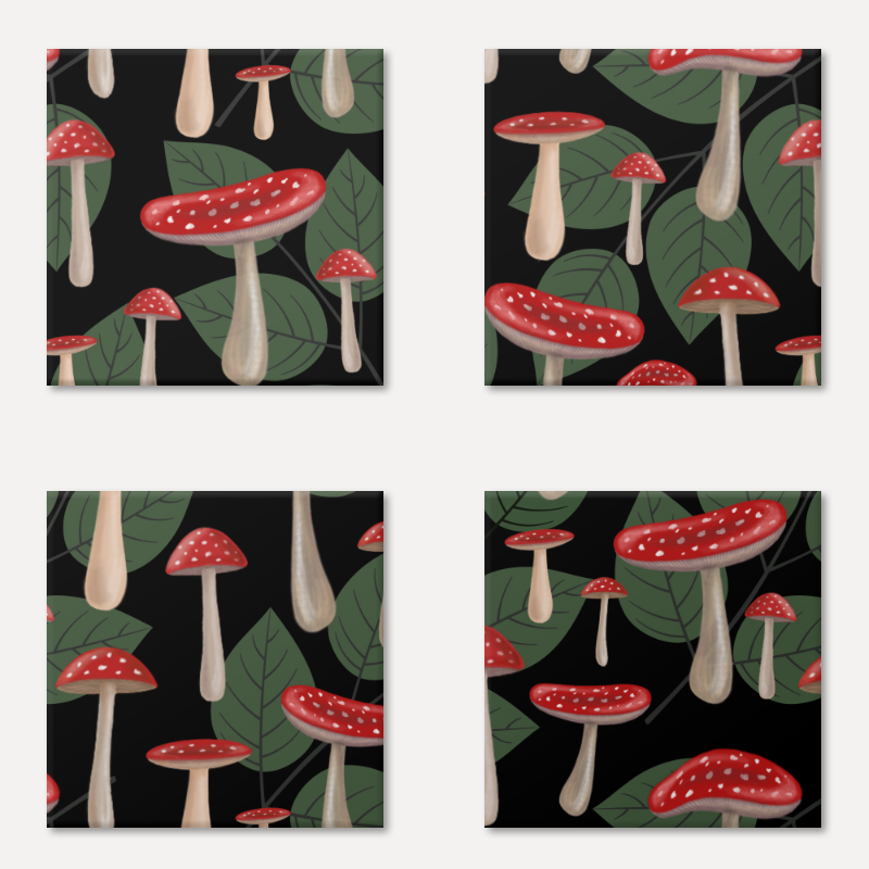 Magneto Amanita Mushrooms de Vivi - Colab55