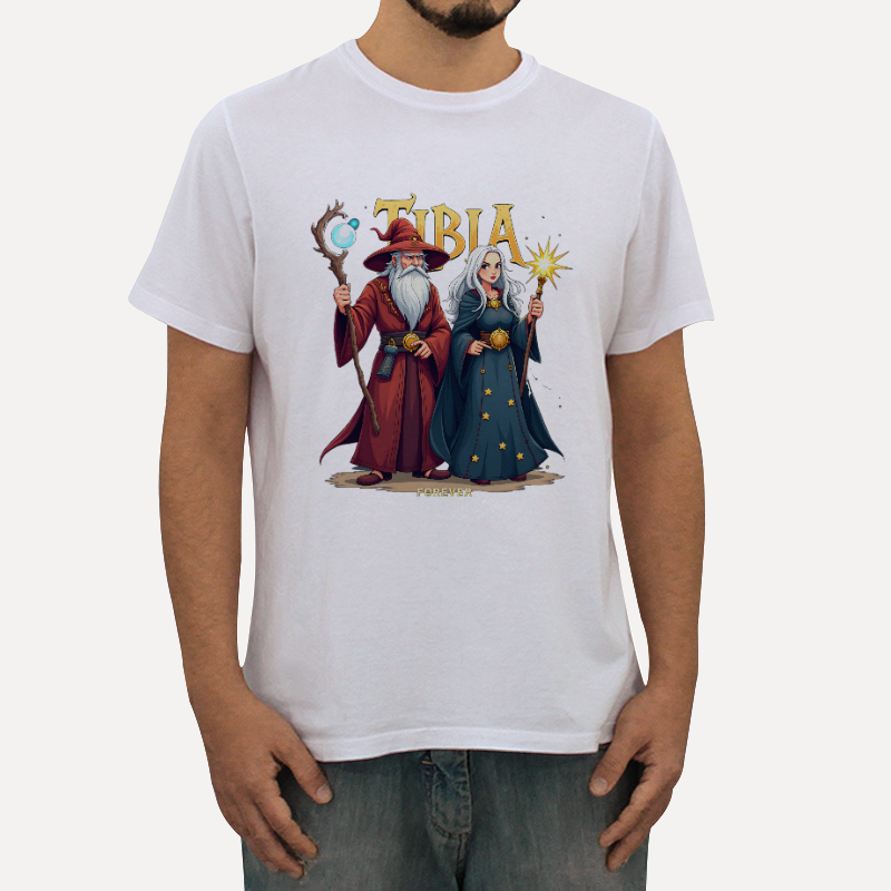 Camiseta Tibia forever fanart de UniverPrint - Colab55