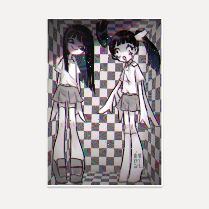 Poster Monoko & Monoe (fanart) de Nimeriart - Colab55