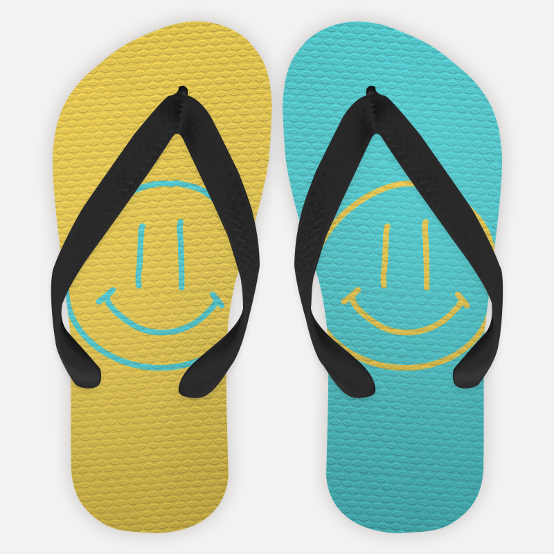 Chinelo Smiley face de Alice Rondon - Colab55