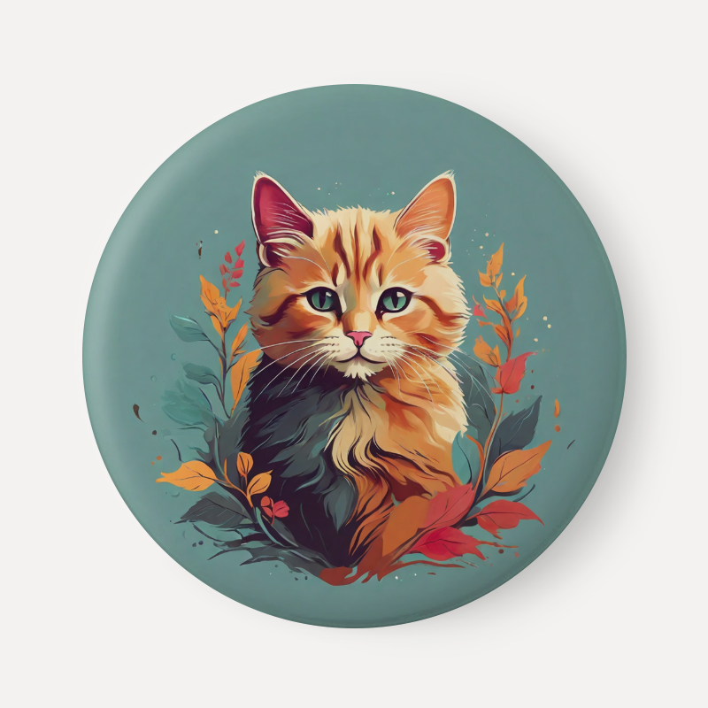 Bóton O Gato Empoderado de Guilherme Lucas - Colab55