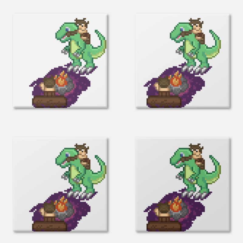 Magneto Pixel art Dino Hunters sem fundo de PixelCarvel - Colab55