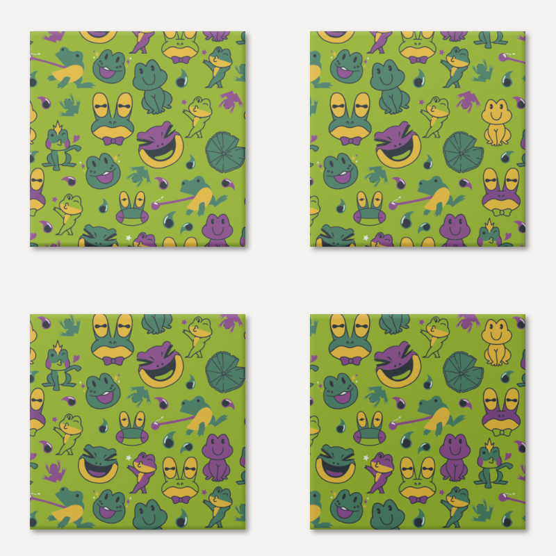 Magneto Frog Pattern de Tobias Fonseca - Colab55