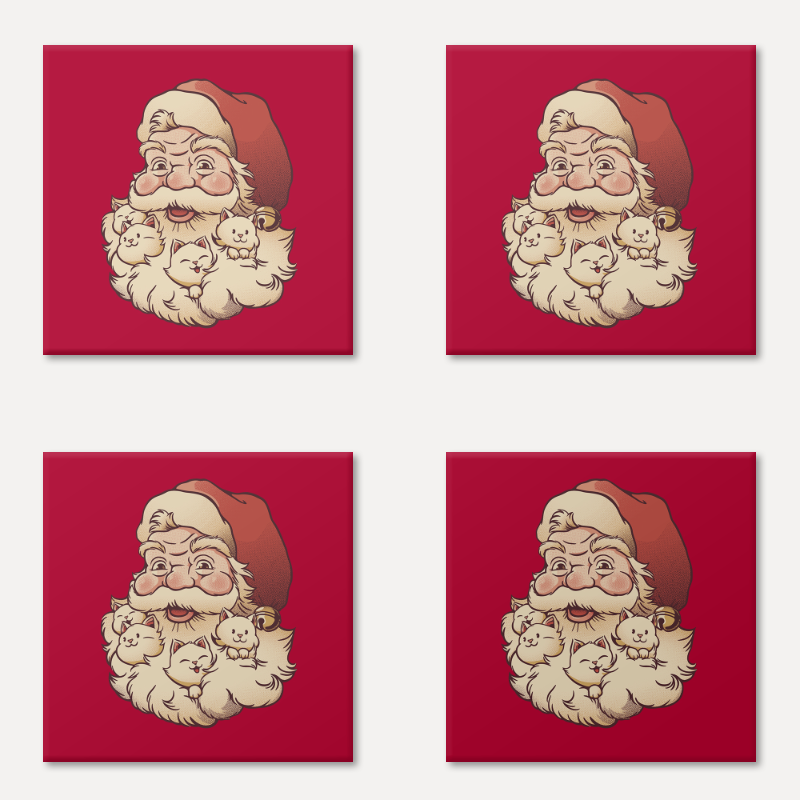 Magneto Santa Beard Full of Cats de Tobias Fonseca - Colab55