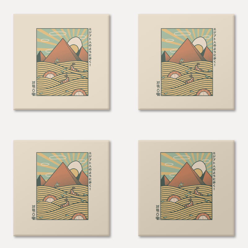Magneto Egypt Mummy Ramen Pyramids de Tobias Fonseca - Colab55