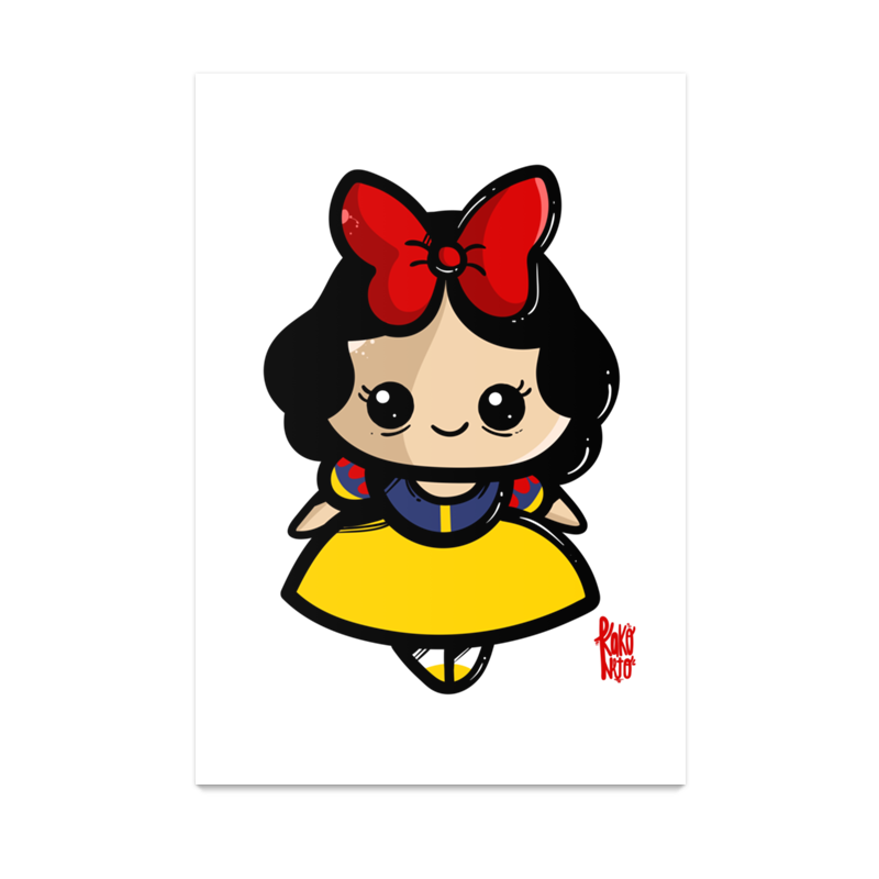 Poster Branca de Neve de Kako Neto Nunes - Colab55