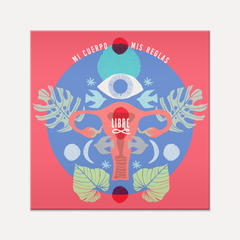 Azulejo El futuro es femenino de Mari Gorman - Colab55